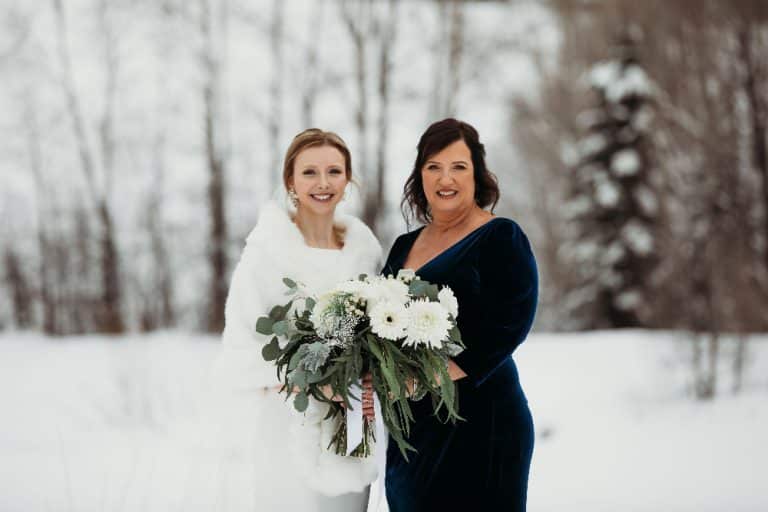 A winter elopement in Colorado for Tara and Ryan